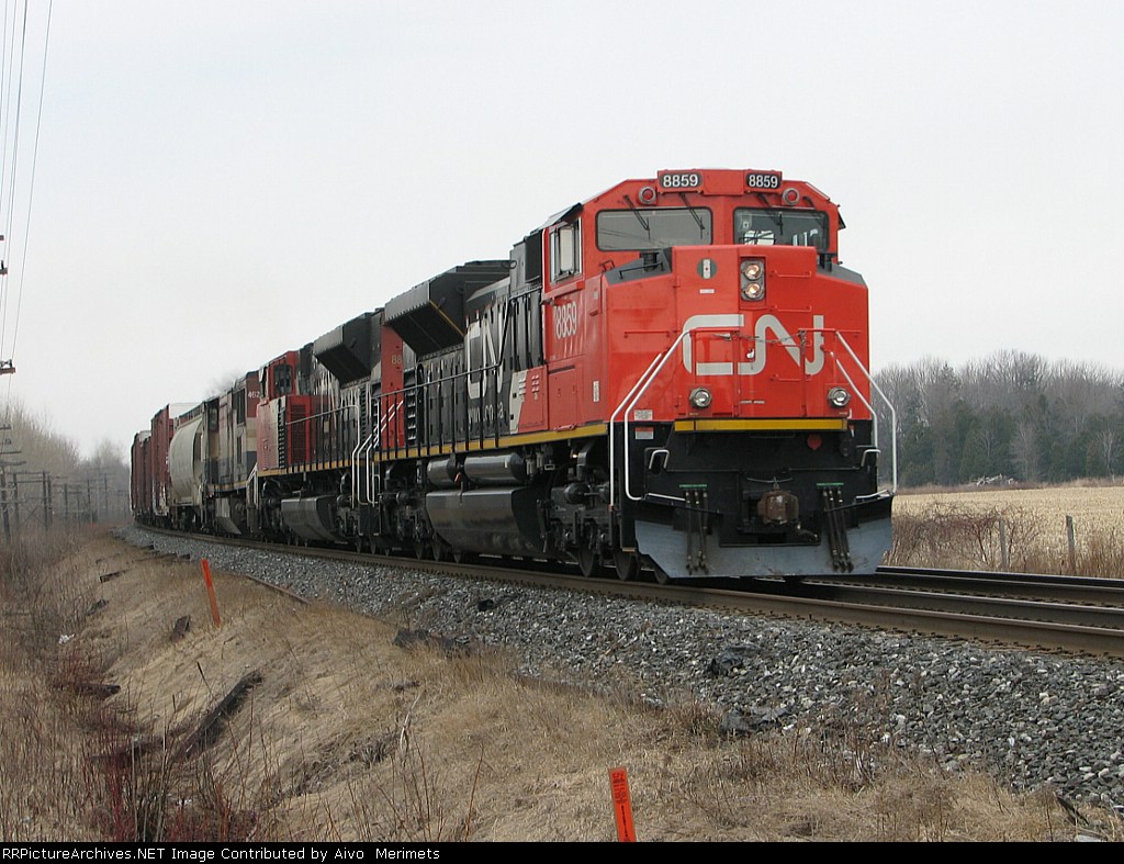 CN 8859 at Mile 260 Kingston Sub